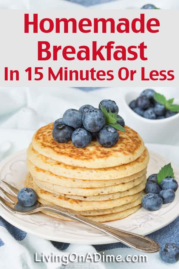 Quick easy breakfast store